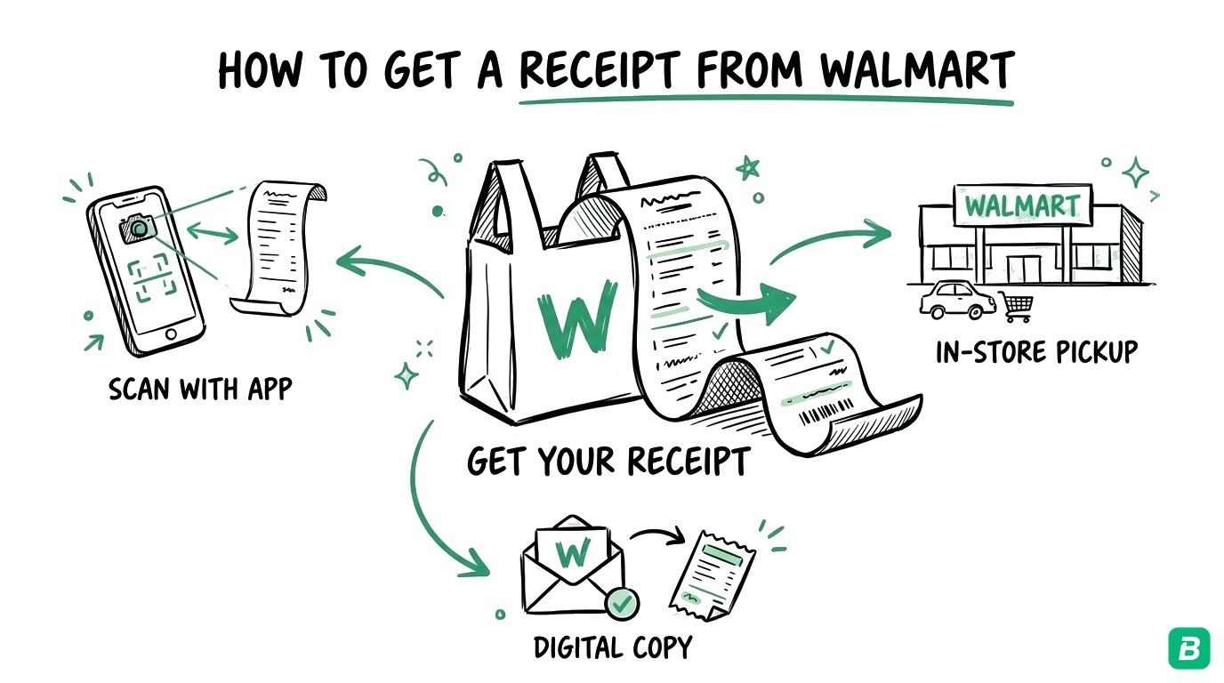 How to Get a Receipt from Walmart (2026): Digital & In-Store | BookZero